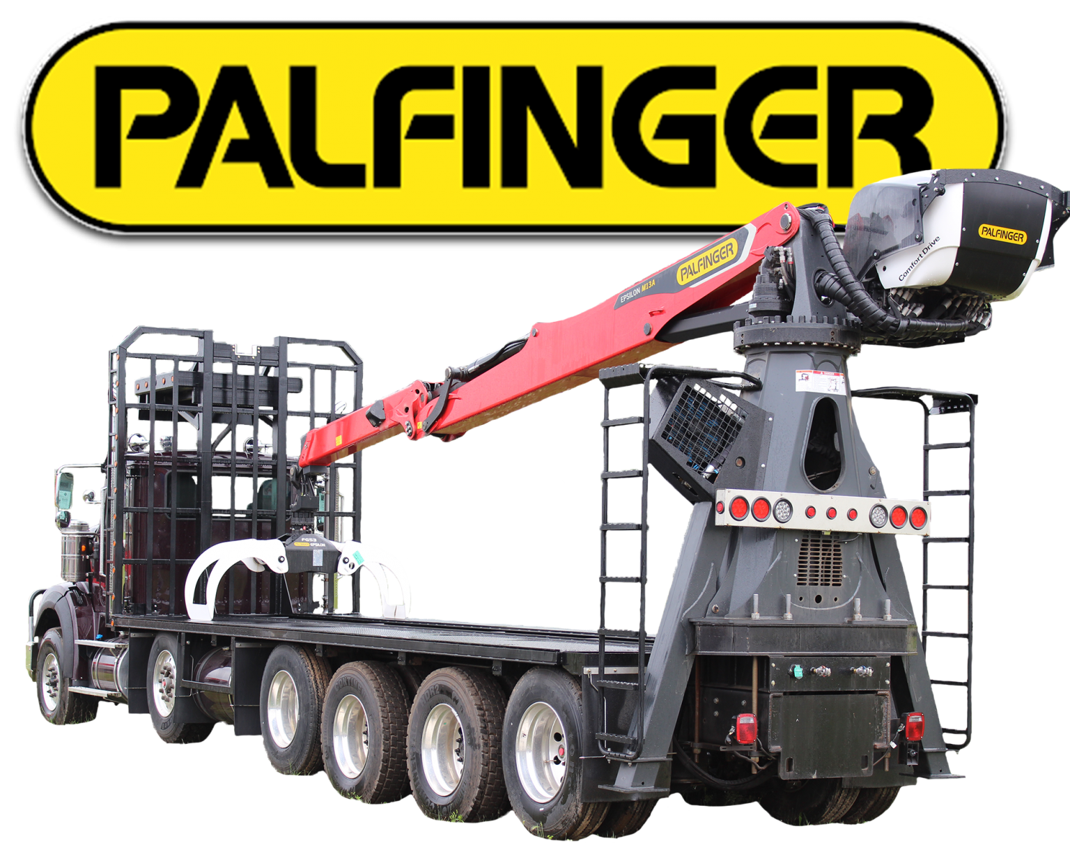 Palfinger Log Loaders | Packer City & UP International Trucks